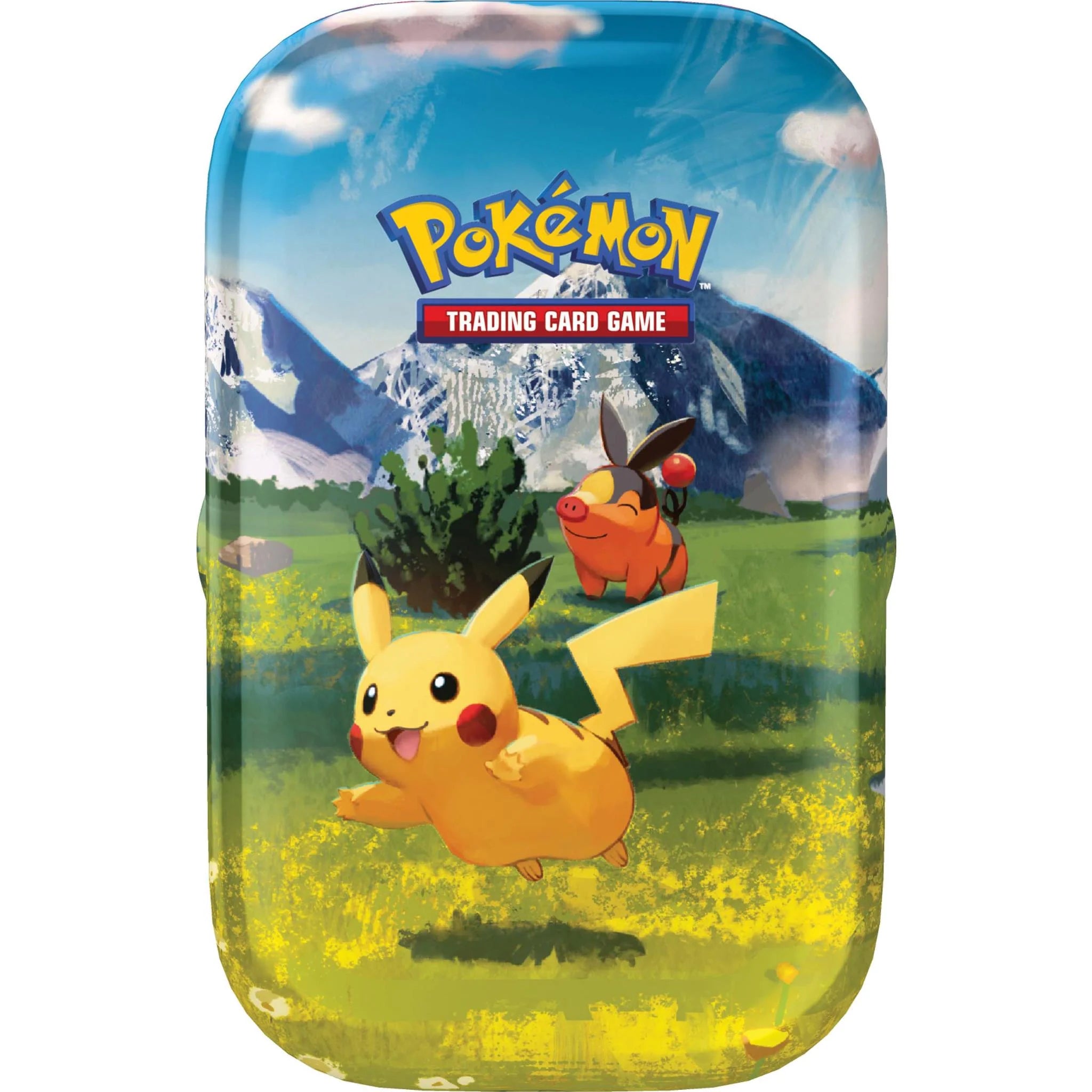 Pokémon: Mega Evolution: Ascended Heroes: Mini Tin: Pikachu & Tepig Ar ...